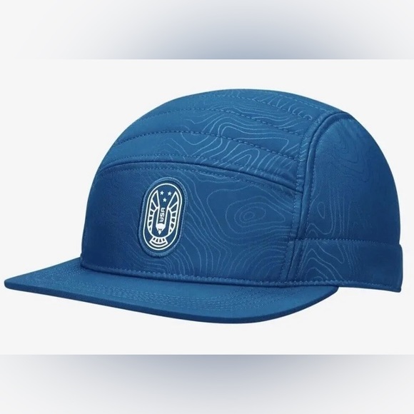 Nike ACG | Accessories | Nike Acg Aw84 5 Panel Camper One Size Blue Cap ...
